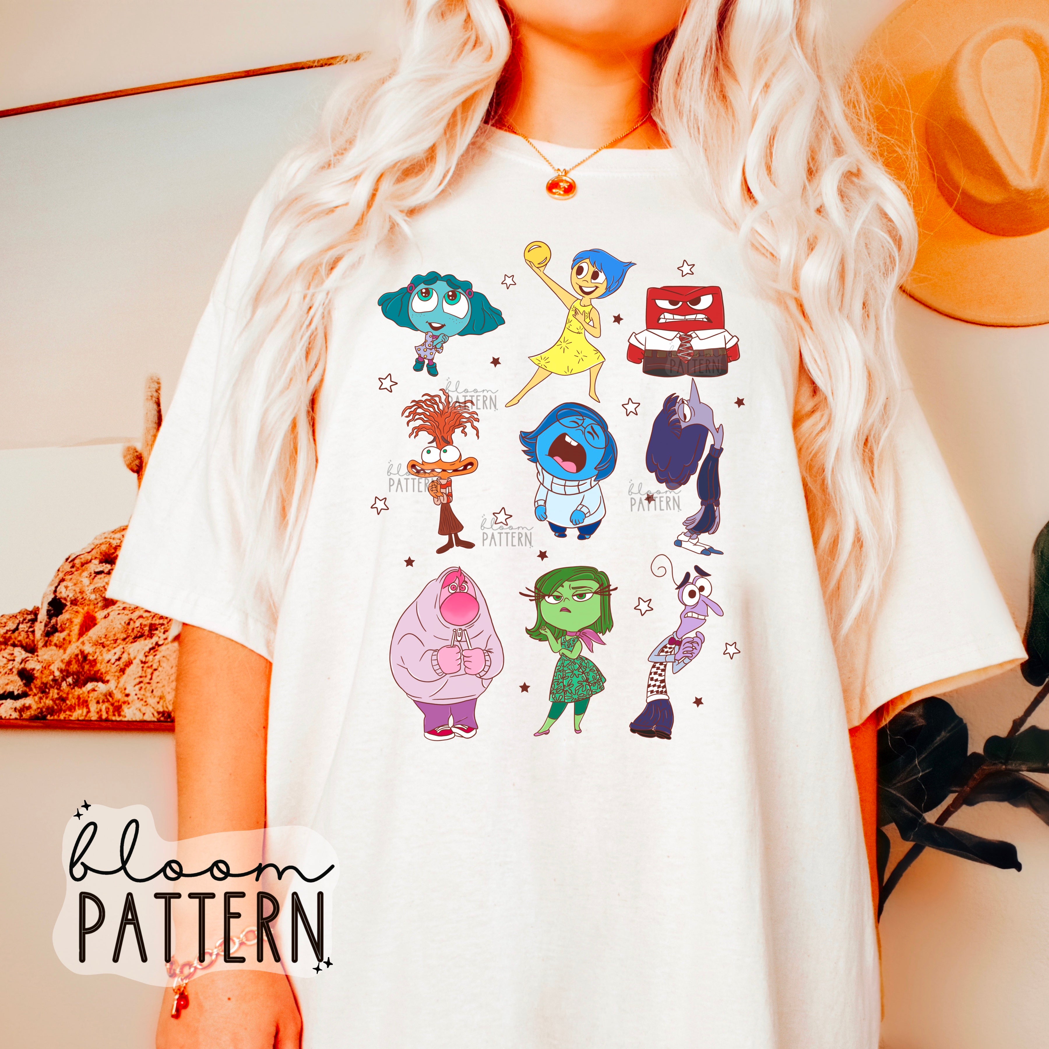 Inside Out 2 Emotions Sublimation Design – Bloom Patterns